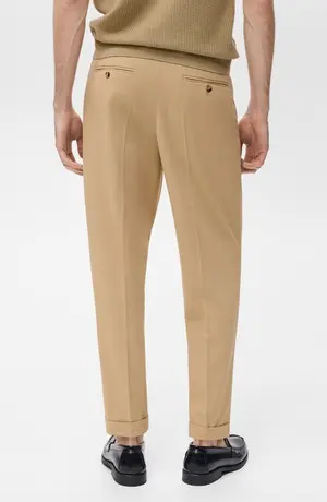 Mango Suit Pants - Beige