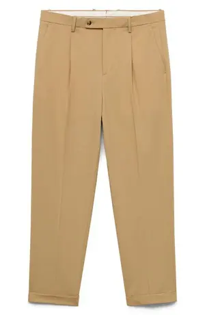 Mango Suit Pants - Beige