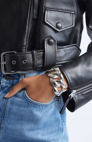 Givenchy Large Link Bracelet - Silvery