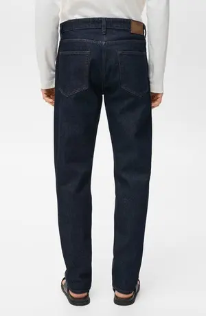 Mango Bob Regular Fit Jeans - Open Blue