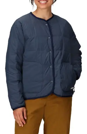MARMOT Ares Collarless 700 Fill Power Down Jacket - Thunderhead