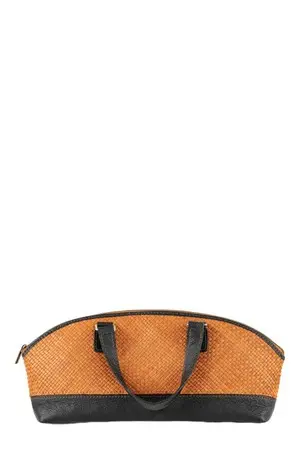 DEUX MAINS East-west Satchel