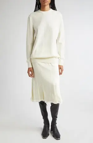 JIL SANDER Superfine Merino Wool Sweater