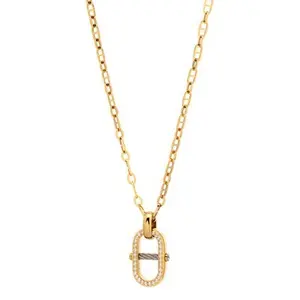 CHARRIOL St. Tropez Mariner Chain Pendant Necklace - Yellow Gold Pvd