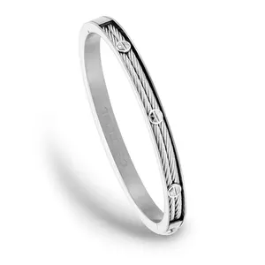 CHARRIOL Forever Eternity Bangle - Stainless Steel