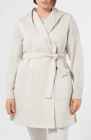 Marina Rinaldi Hooded Outerwear For Women