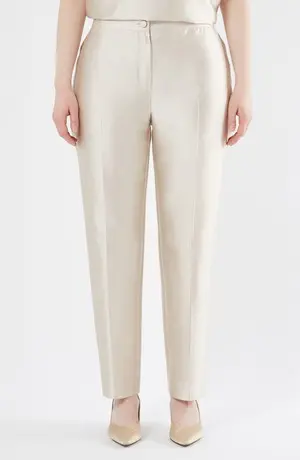 Marina Rinaldi Adito Silk & Cotton Pants