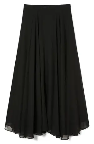 Marina Rinaldi Fontana Chiffon Maxi Skirt