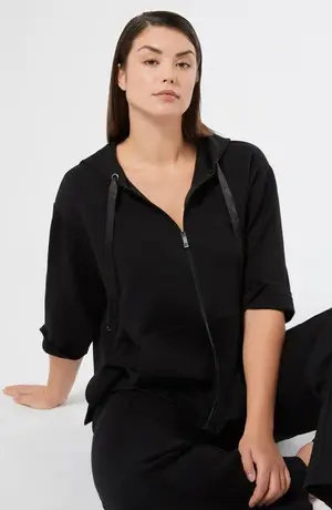 Marina Rinaldi Albore Drawstring Waist Jersey Pants