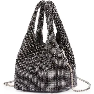 LADY COUTURE Slouchy Shoulder Handbag Black