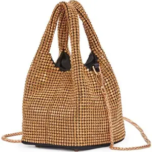 LADY COUTURE Slouchy Shoulder Handbag - Gold