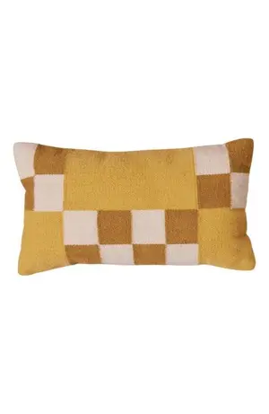 MESO GOODS Sare Woven Pillow Cover - Yellow