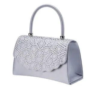LADY COUTURE Evening Handbag - Silver