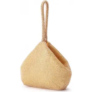 LADY COUTURE Rhinestone Evening Handbag - Gold