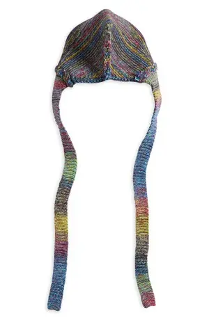 PAOLINA RUSSO Multicolor Wool-blend Beanie