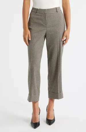 Anne Klein Raw Edge Hem Pants For Women