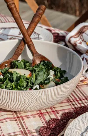 JULISKA Blenheim Oak Serving Bowl