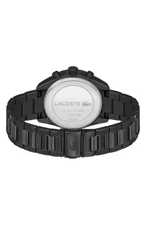 Lacoste Boston Chronograph Bracelet Watch - Black