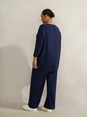 LIVE UNLIMITED Supersoft 3/4 Sleeve Top