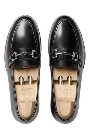 MYRQVIST Karlberg Horsebit Loafer - Black