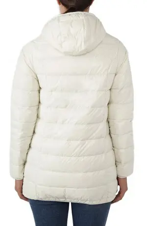 MODERN ETERNITY 3-in-1 Down Maternity/nursing Puffer Jacket - Egg Shell
