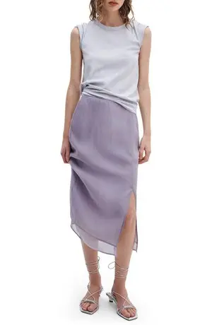 Rag & Bone The Slub Cotton T-shirt - Lavender Mist