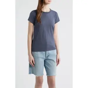 Rag & Bone The Slub Cotton T-shirt - Storm Blue