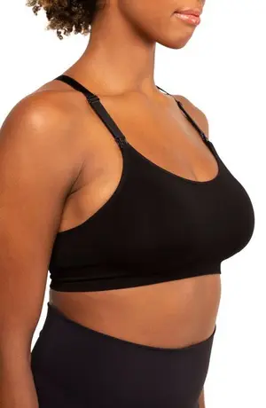 MODERN ETERNITY Chelsea Nursing Bra Racer Back - Black
