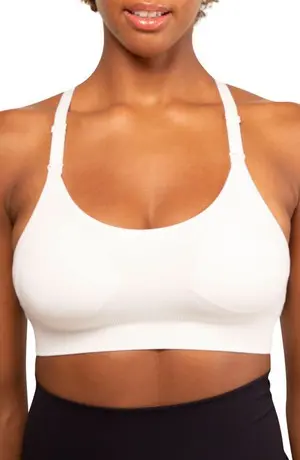 MODERN ETERNITY Chelsea Nursing Bra Racer Back - Eggshell