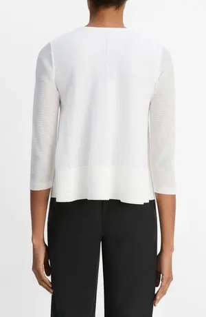 Vince Cotton Blend A-line Sweater