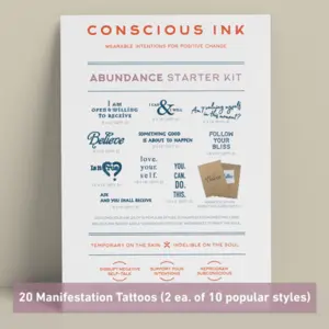 CONSCIOUS INK Abundance Starter Kit