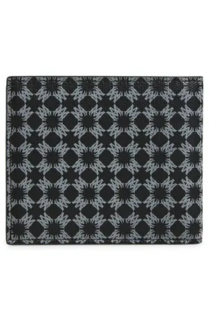 Amiri Ma Quad Coated Canvas Bifold Wallet