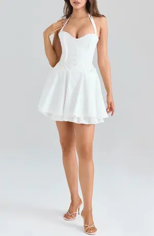 House Of Cb Heidi Mini Dress - White