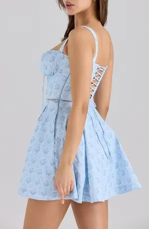 House Of Cb Calia Floral Print Mini Dress
