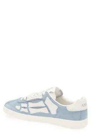 Amiri Pacific Bones Suede Sneakers - Ashley Blue