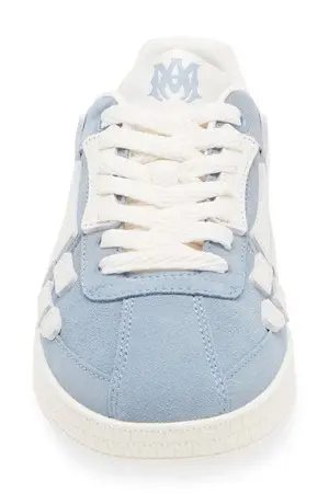 Amiri Pacific Bones Suede Sneakers - Ashley Blue