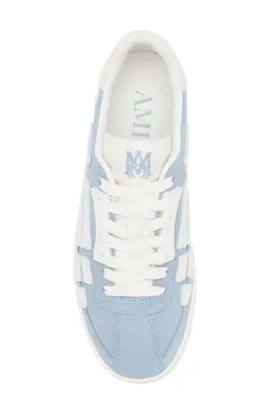 Amiri Pacific Bones Suede Sneakers - Ashley Blue