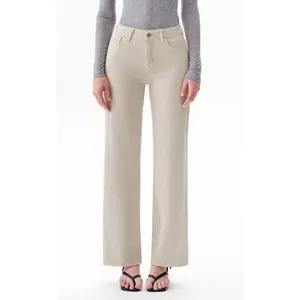 BAYEAS Mid-Rise Wide-Leg Jeans Voida