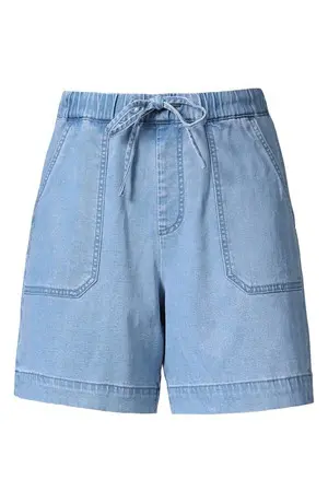 BAYEAS High-waisted Drawstring Denim Shorts