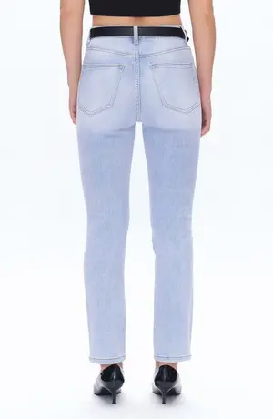 BAYEAS High-waist Straight Leg Jeans