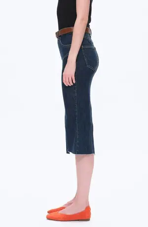 BAYEAS Fishtail Hem Denim Skirt
