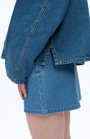 BAYEAS Ombré Denim Popover Shirt