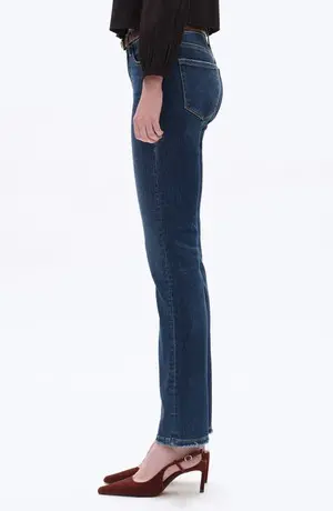 BAYEAS Mid-rise Slim Straight Leg Jeans