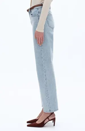 BAYEAS Mid-rise Barrel Jeans