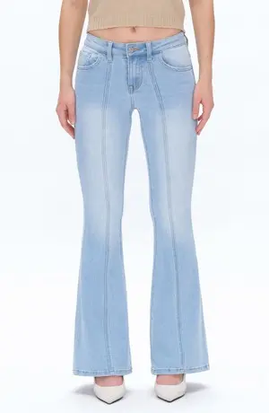 BAYEAS Seamed Flare Leg Jeans