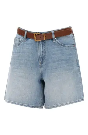 BAYEAS Mid Rise Denim Shorts