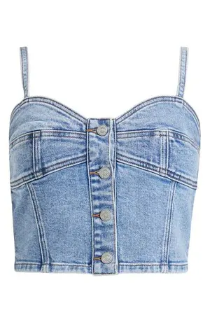 BAYEAS Lunna Denim Corset Top