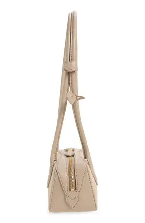 Alaïa Small Le Teckel Suede East/west Shoulder Bag - Grege-824