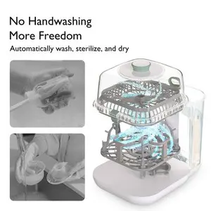 MOMCOZY Advanced Auto Baby Bottle Washer