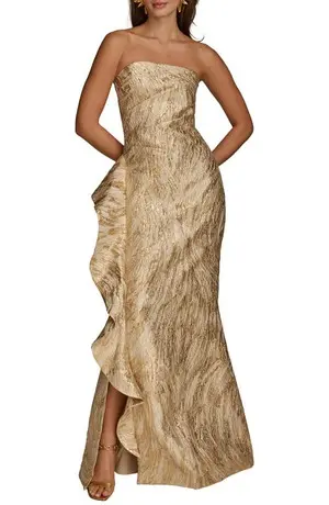 Donna Karan New York Ruffled Evening Dresses